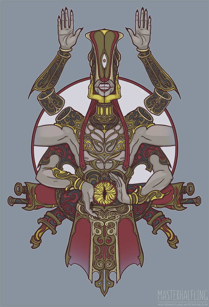 ArtStation - All-seeing guard