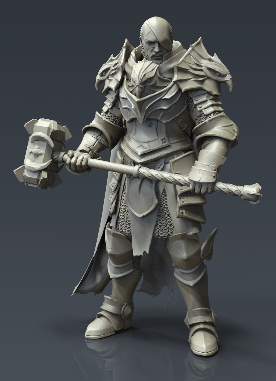 ArtStation - The knight of the Iron Falcon