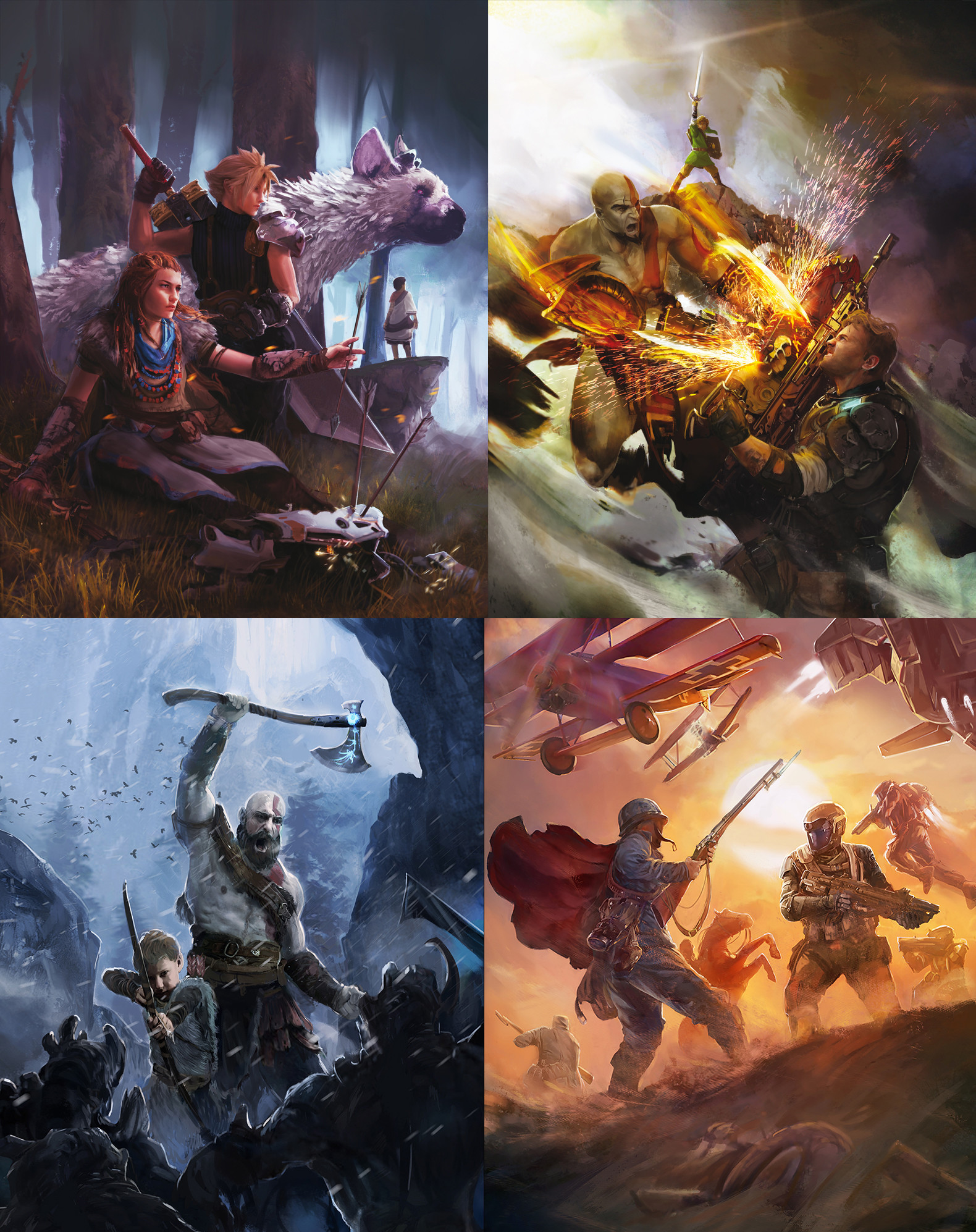 ArtStation - Covers "The Game"