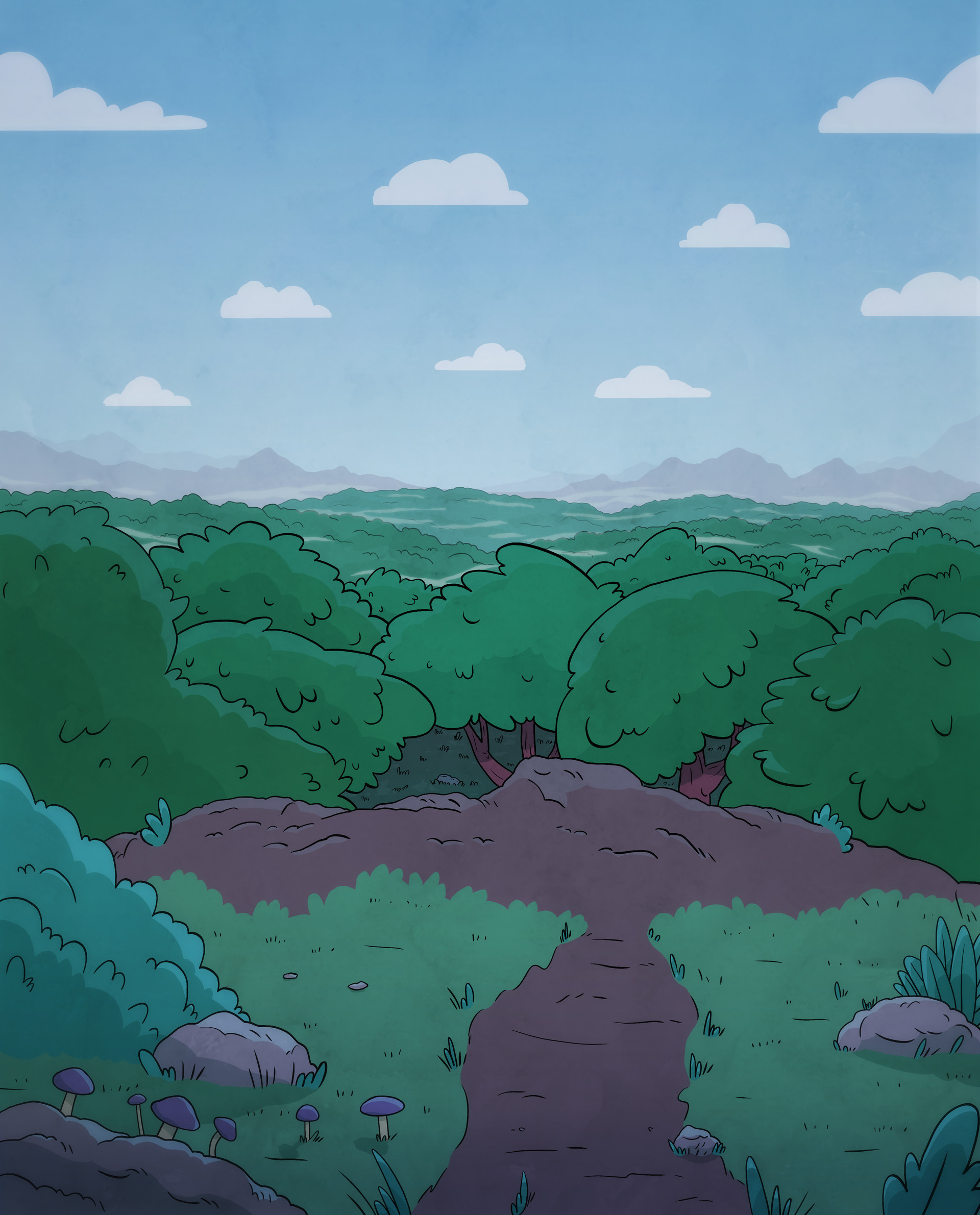 ArtStation - Short Film Background Designs