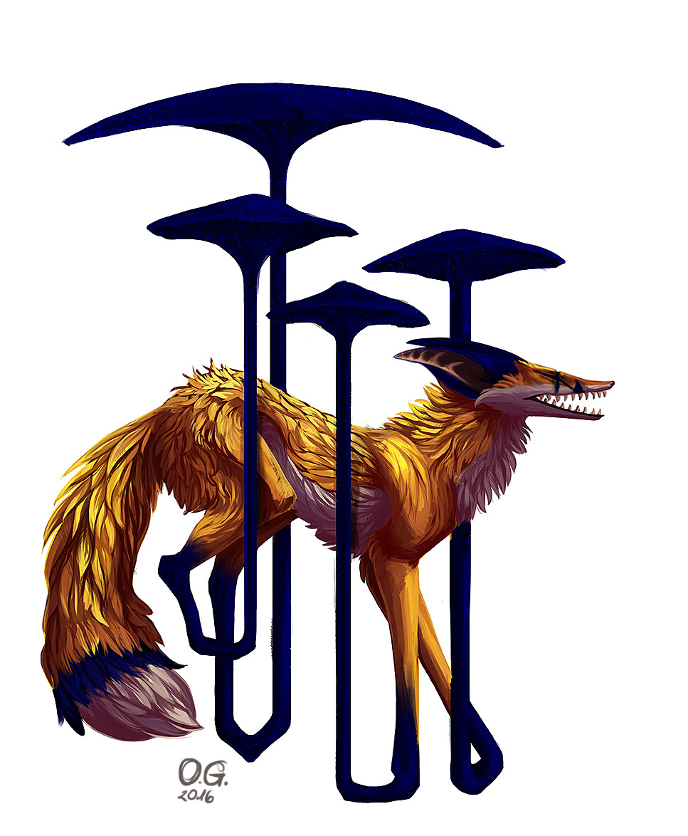 Oliwia Górzyńska - Mushroom fox