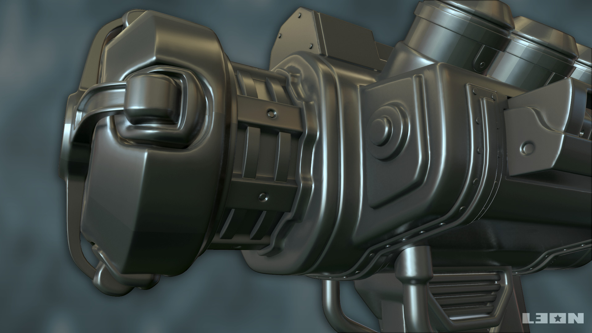 Leon Harmon - Starcraft Turret Fan Art