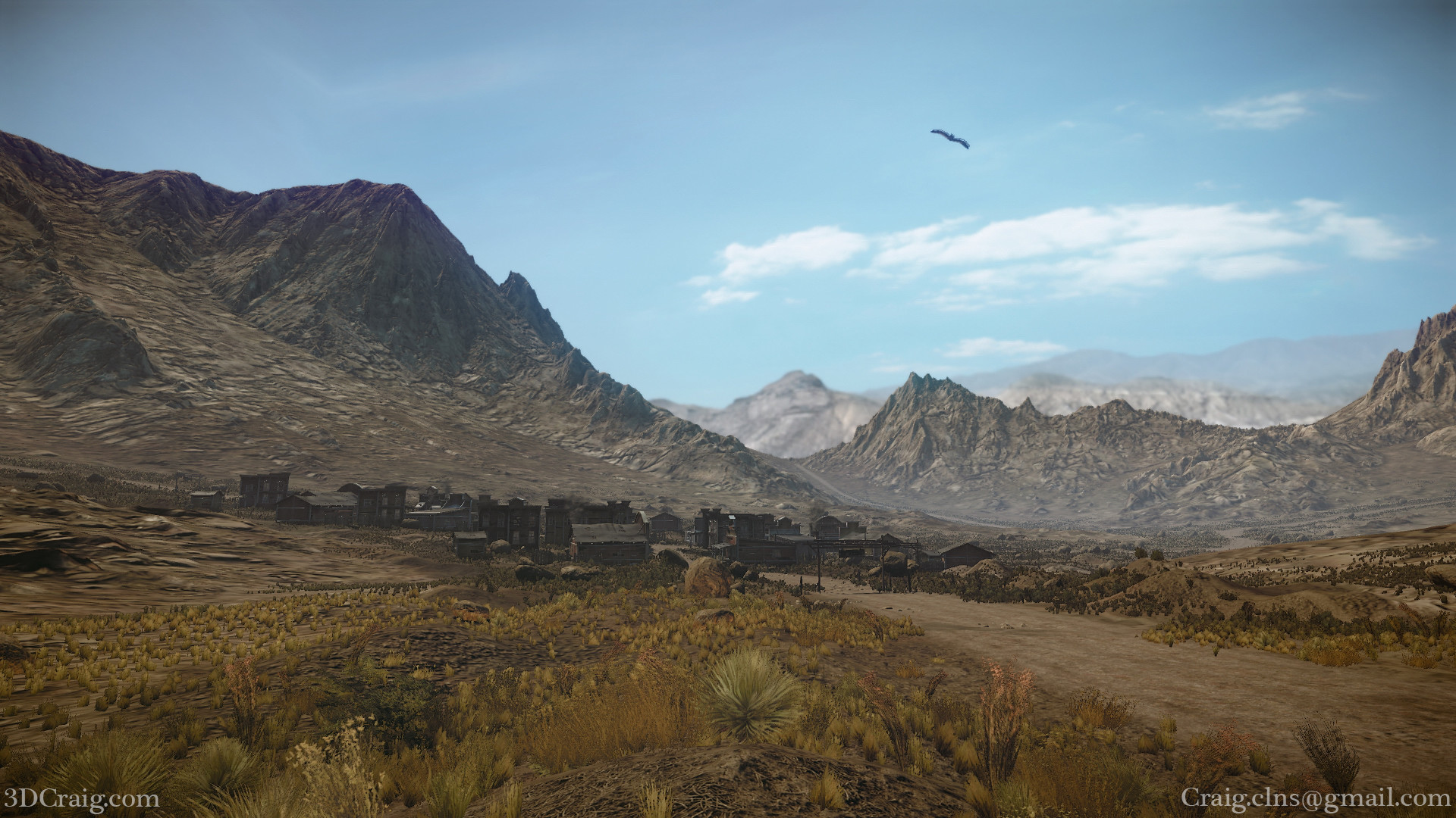 Craig Collins - Wild West Environment in Cryengine.