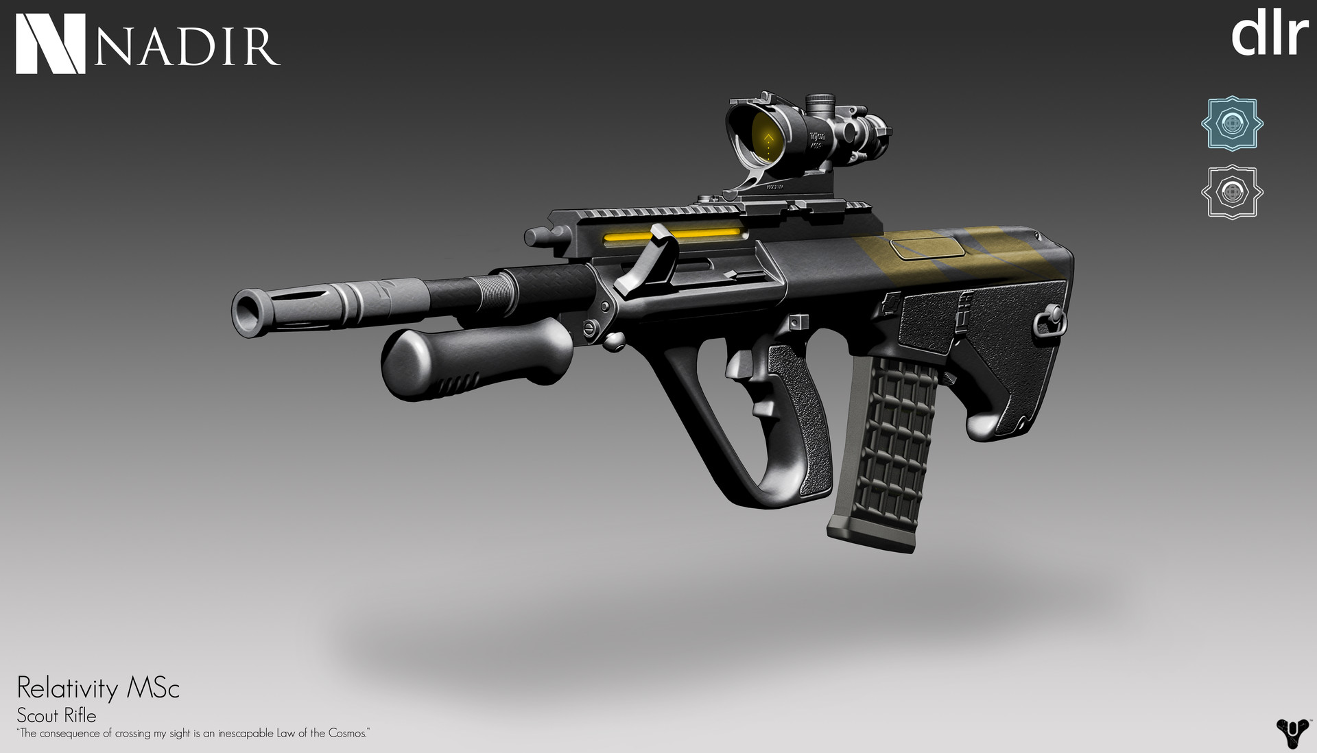 David Riall - Nadir Foundry | Destiny Concept Weapon Design