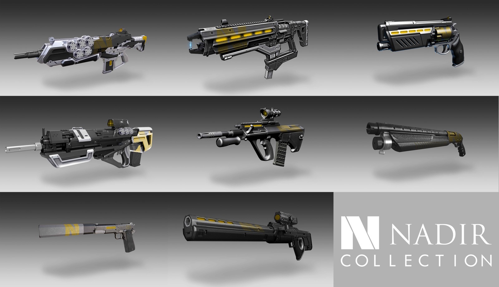 David Riall - Nadir Foundry | Destiny Concept Weapon Design