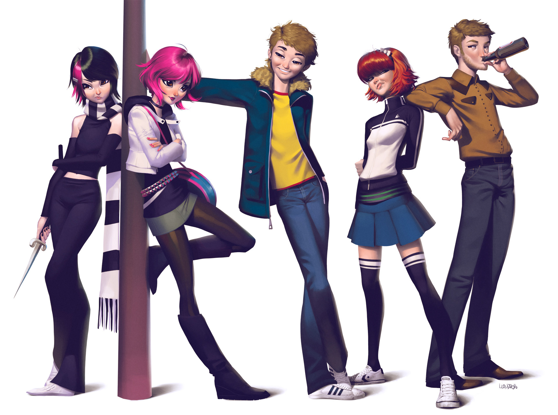 ArtStation - Scott Pilgrim vs The World