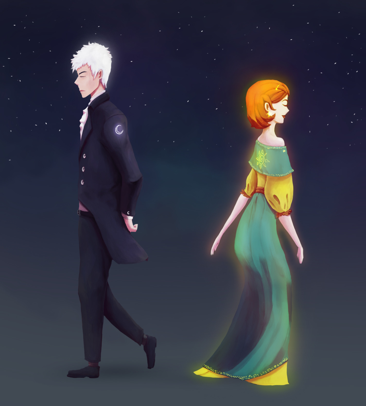 Artstation Sun And Moon Series