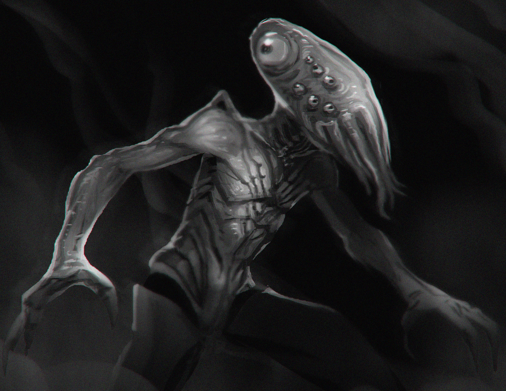 ArtStation - Monster Mash/ 20-40 min value scribble