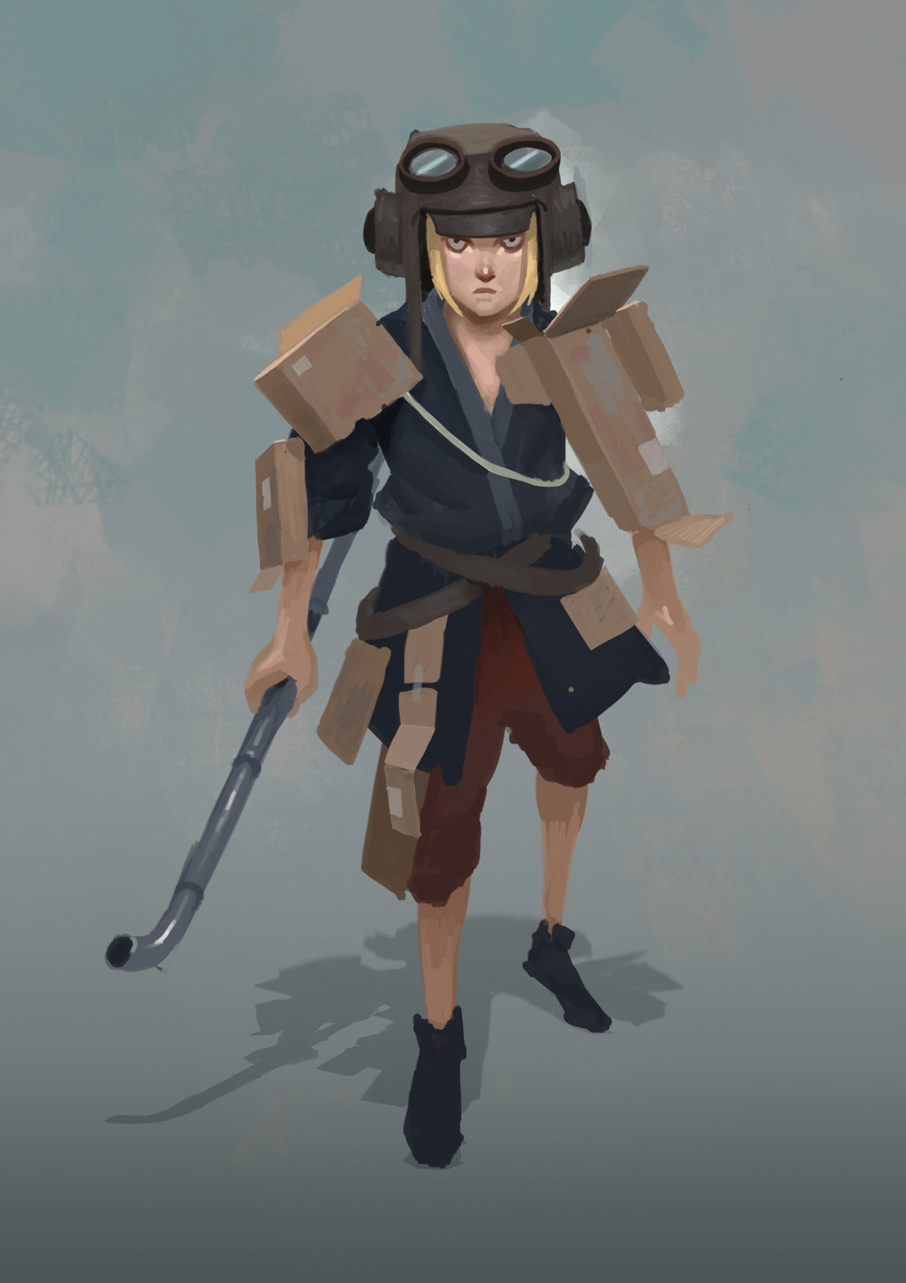 Michael Myers - Corrugated Cardboard Warrior