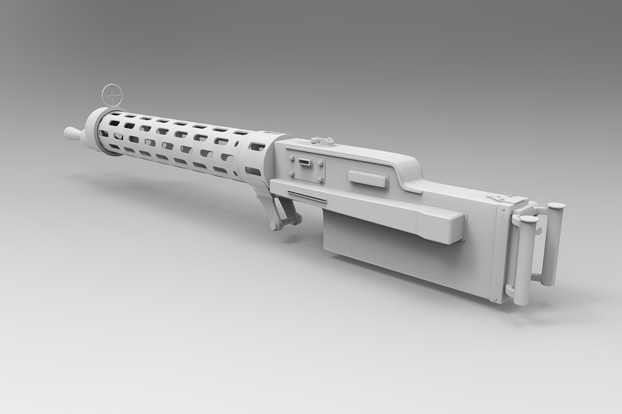 Eric Manley - Spandau Machine gun - 1915 MG08