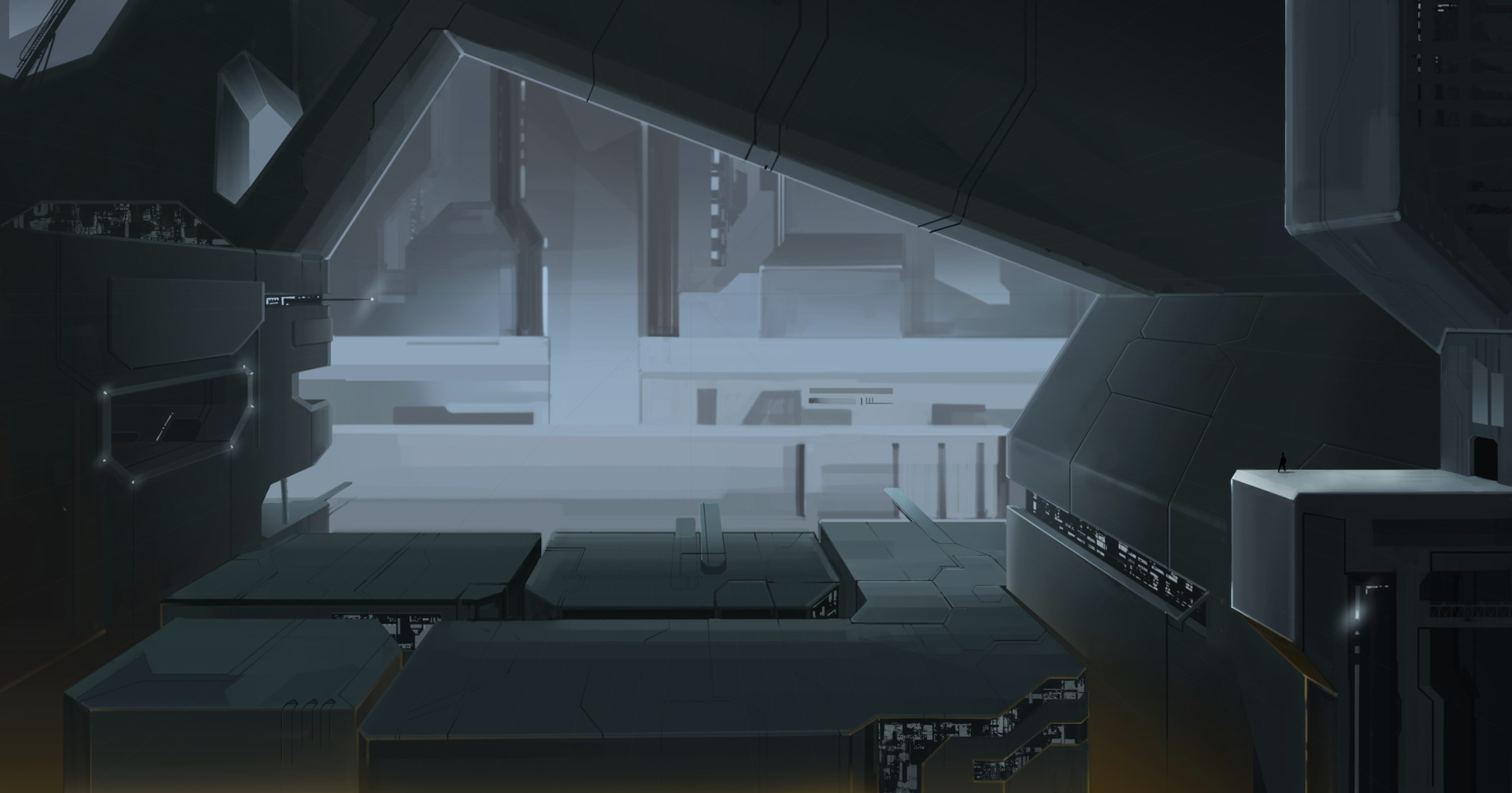 ArtStation - sci-fi base