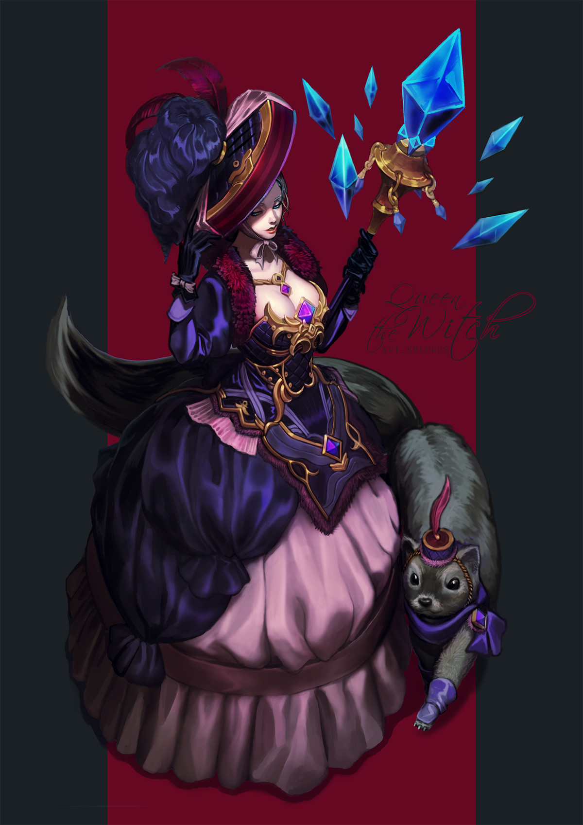 ArtStation - Queen the Witch