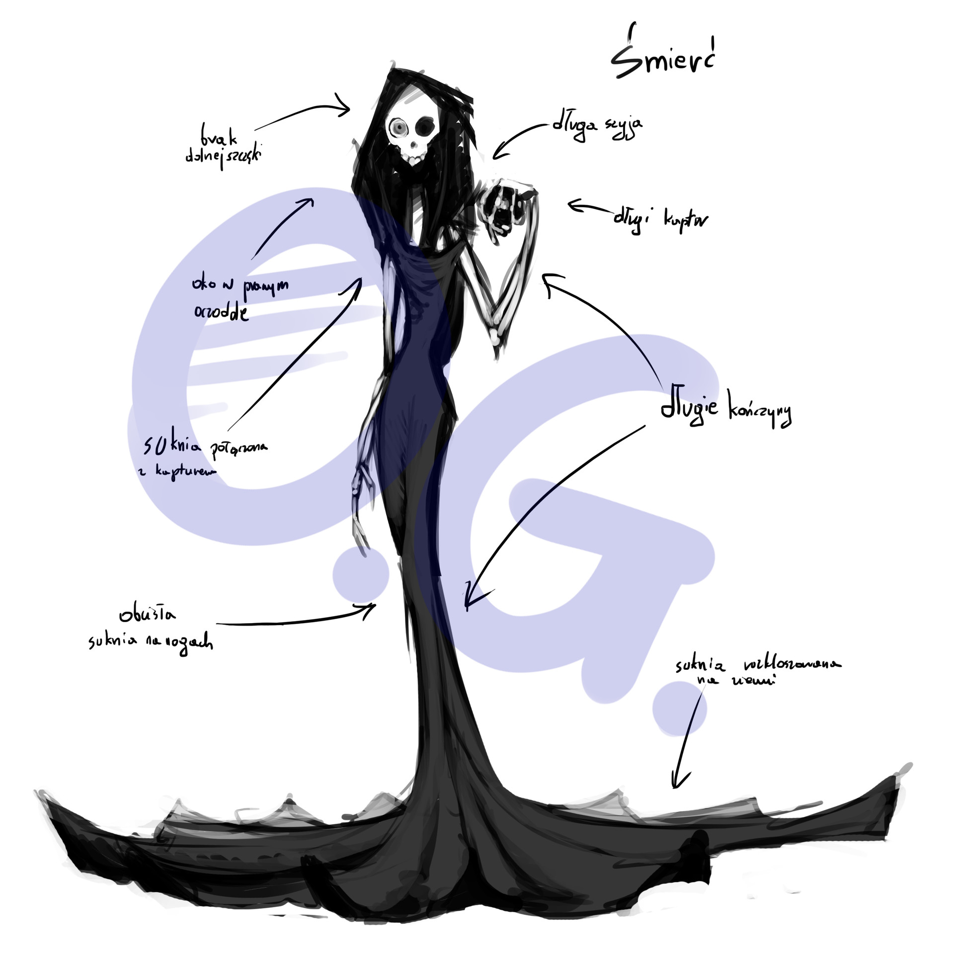 ArtStation - Death character