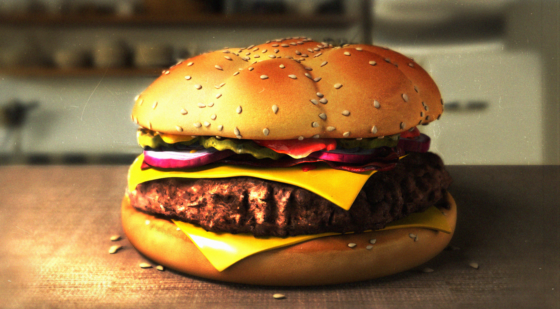 ArtStation - Hamburger