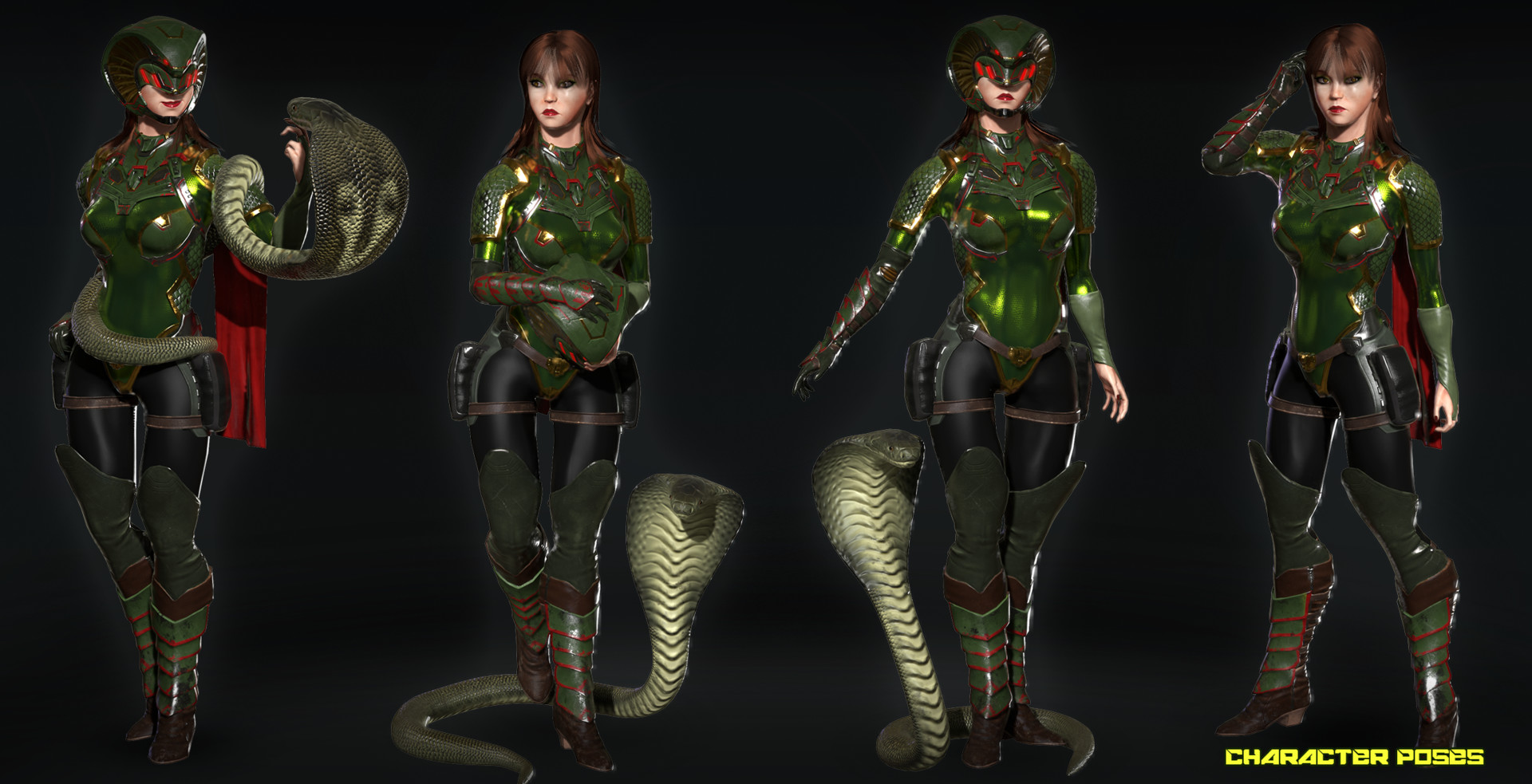 ArtStation - Queen Cobra