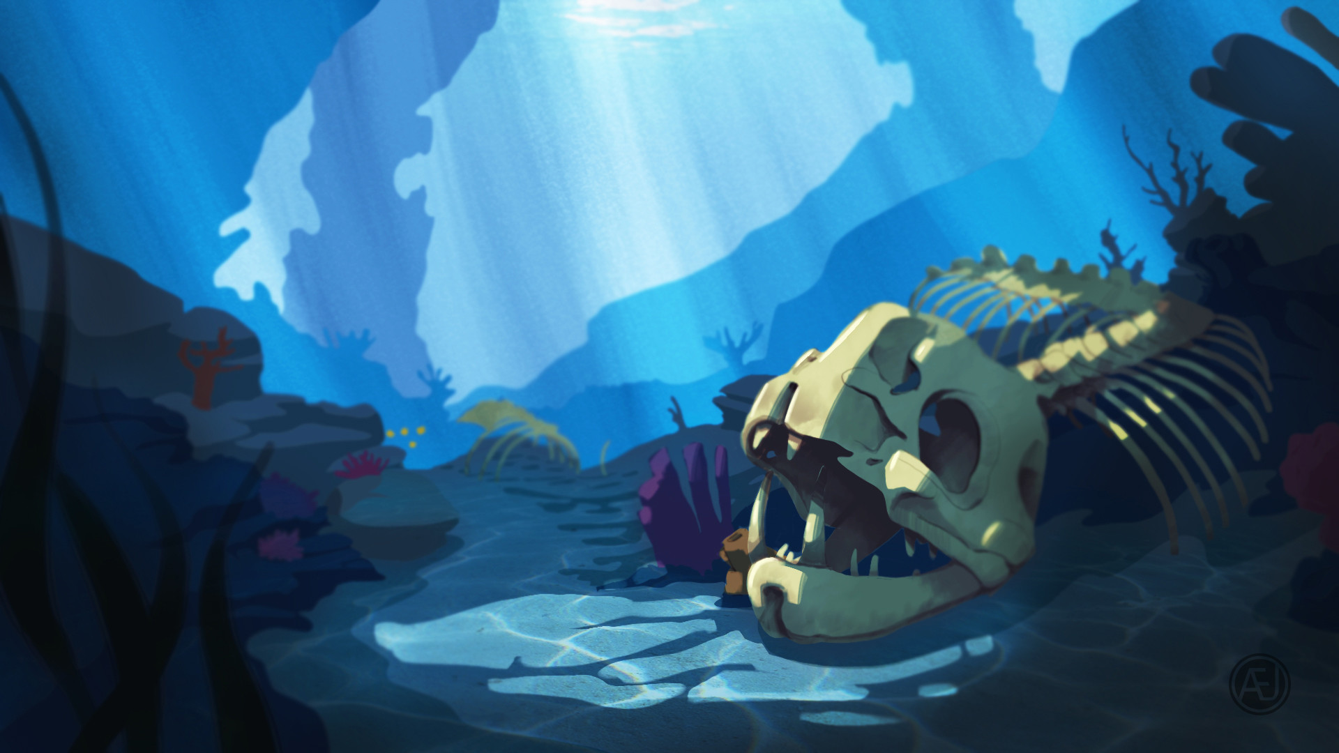 ArtStation - Lost bones