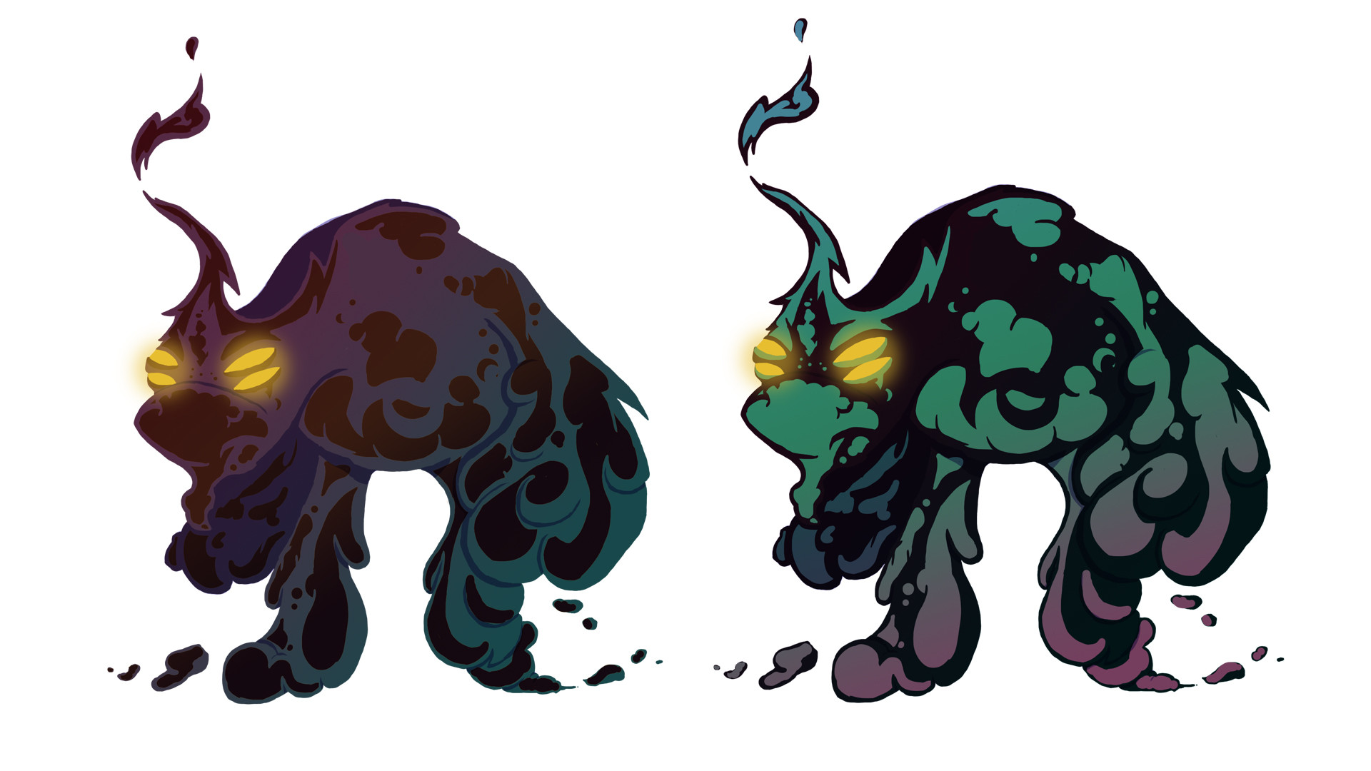 ArtStation - Smoke monster