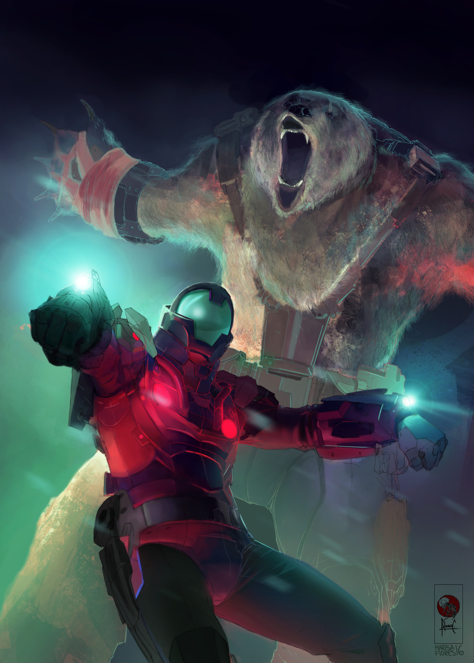 ArtStation - Technocrat and Wylde