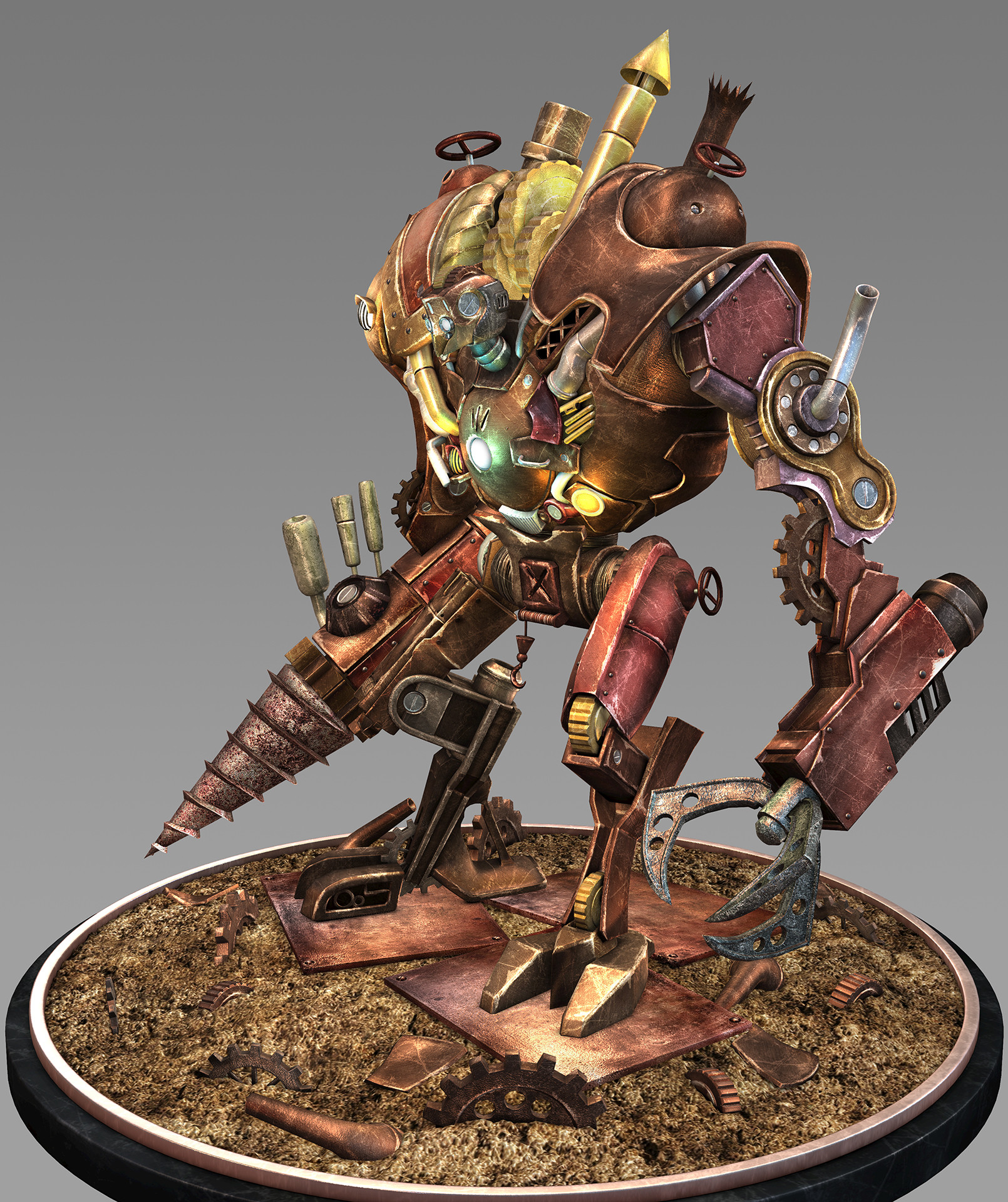 Mishal Alam - Steam Golem