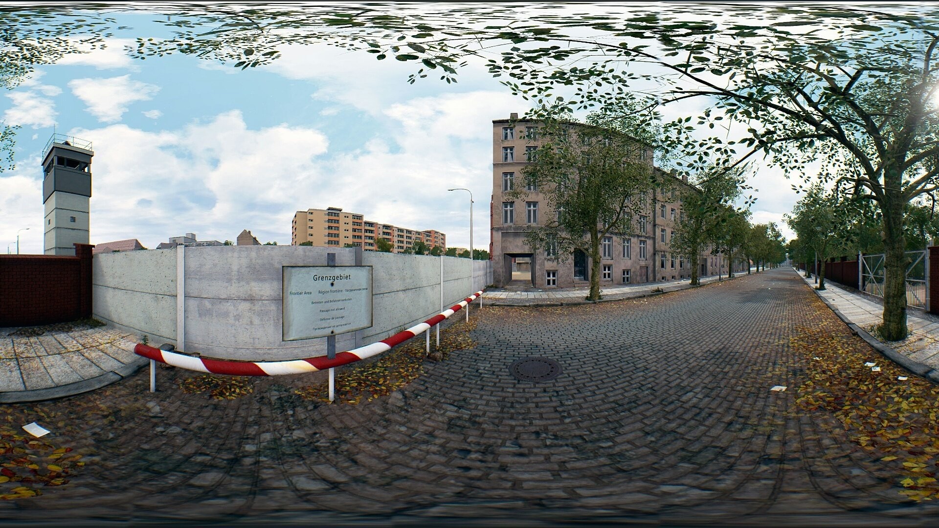 ArtStation - Berlin Wall Death Strip - VReal Technologies