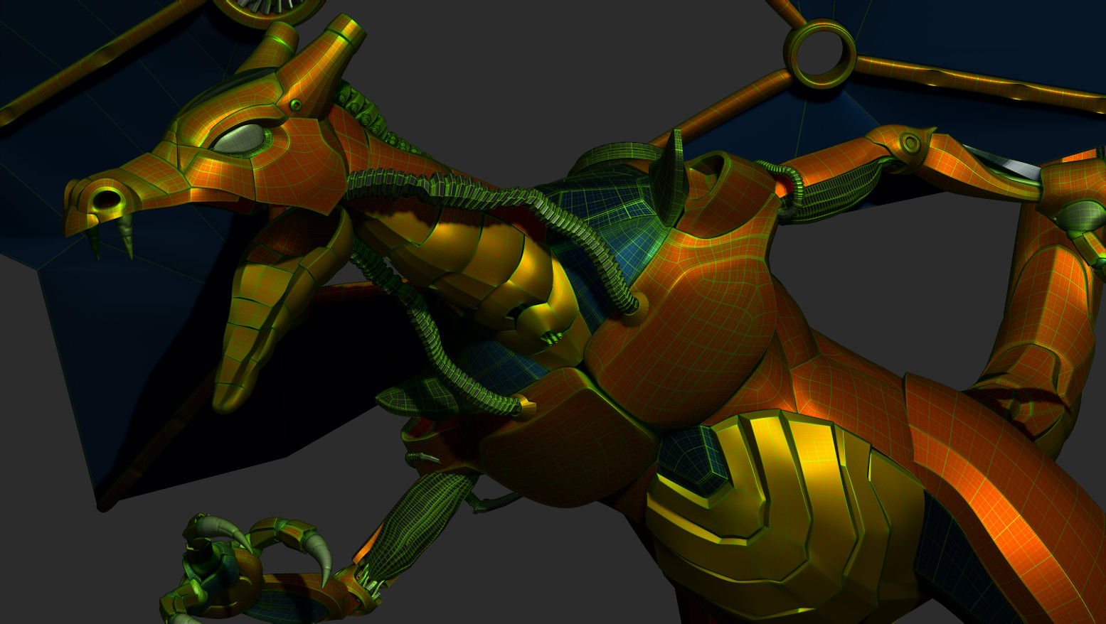 Luis Raul Castillo - Mecha Charizard