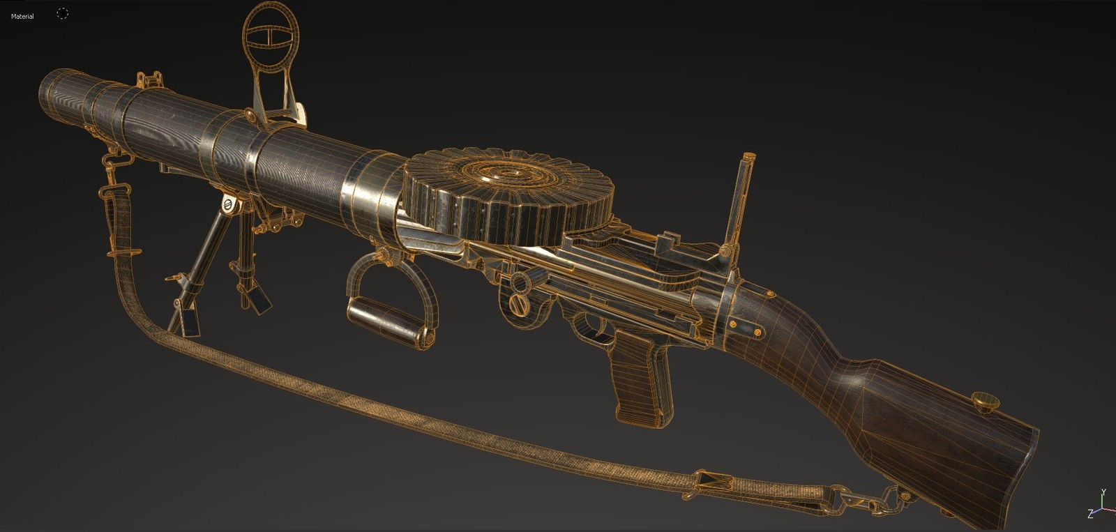 Ww1 Uk Lewis Gun Machine Gun Ww1 Uk Ametralladora Lewis