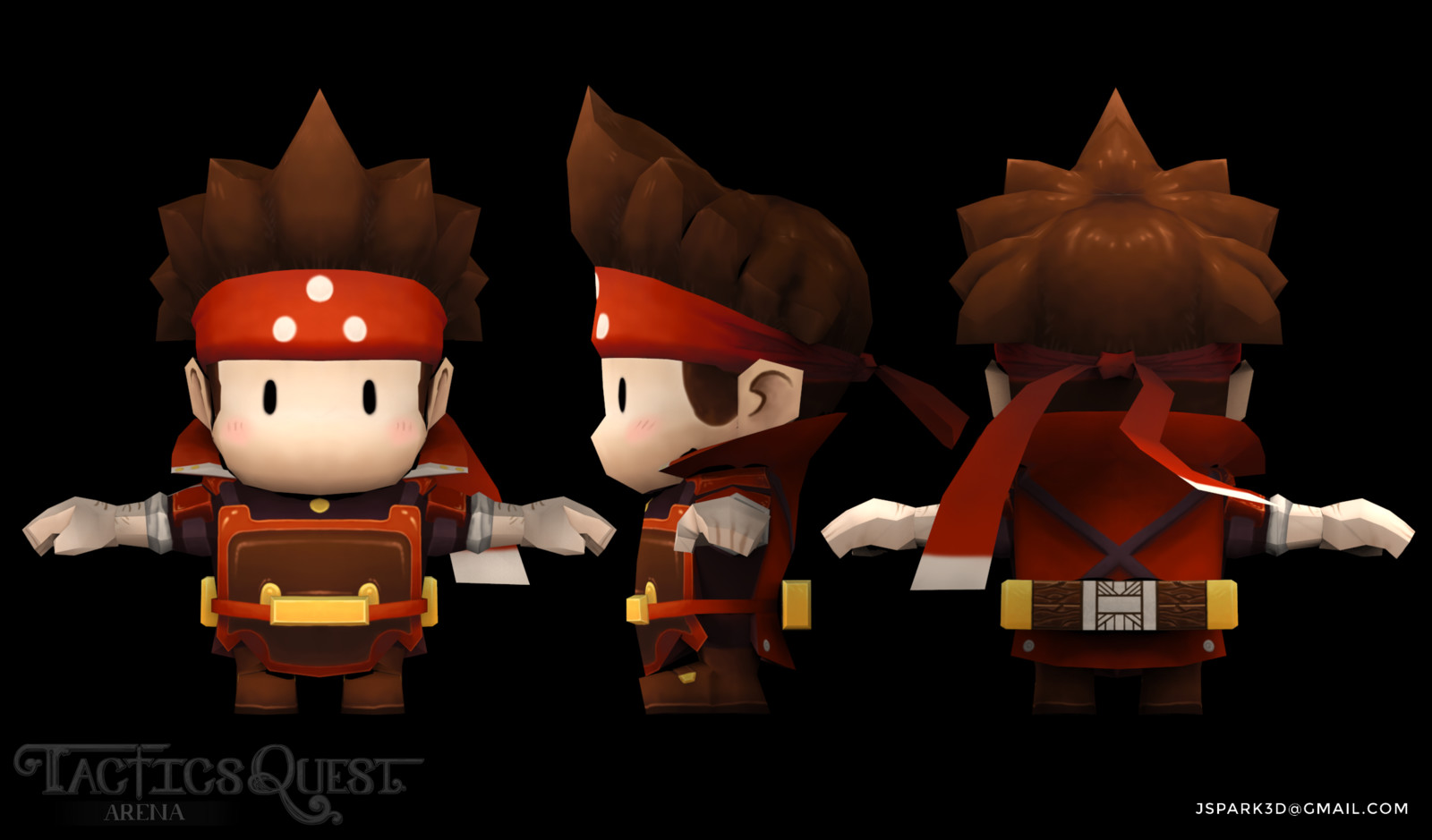 Jinsoo Park - Tactics Quest Arena Character Models