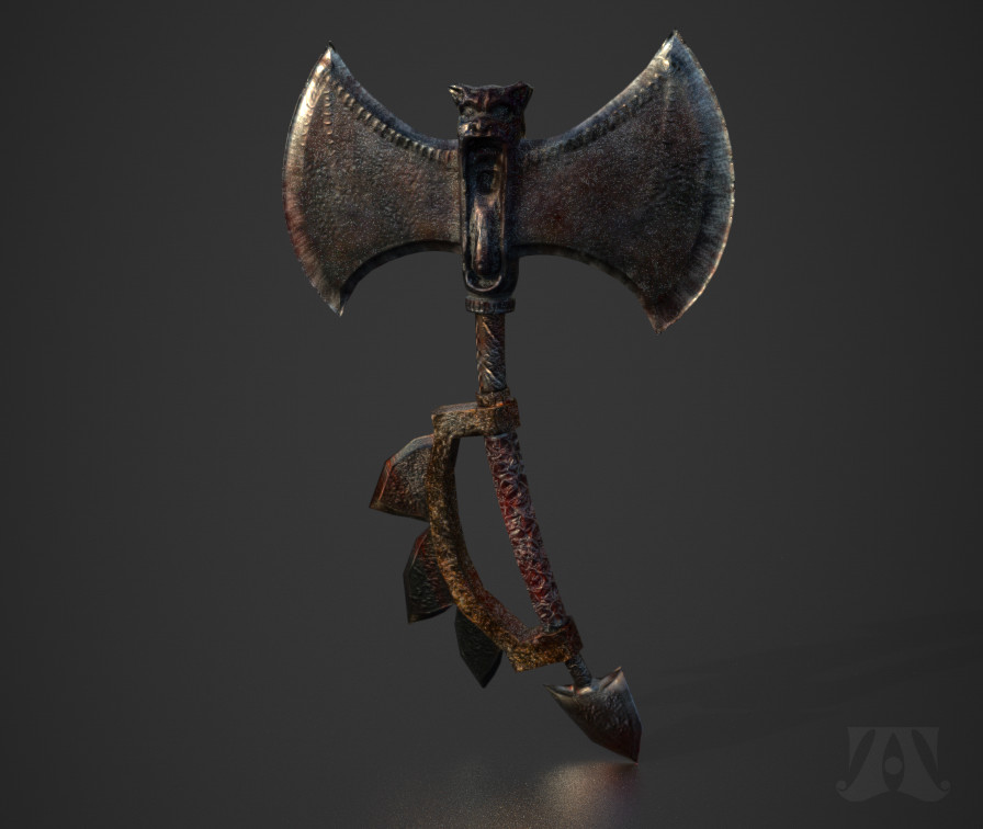 ArtStation - Bat-tle Axe XD