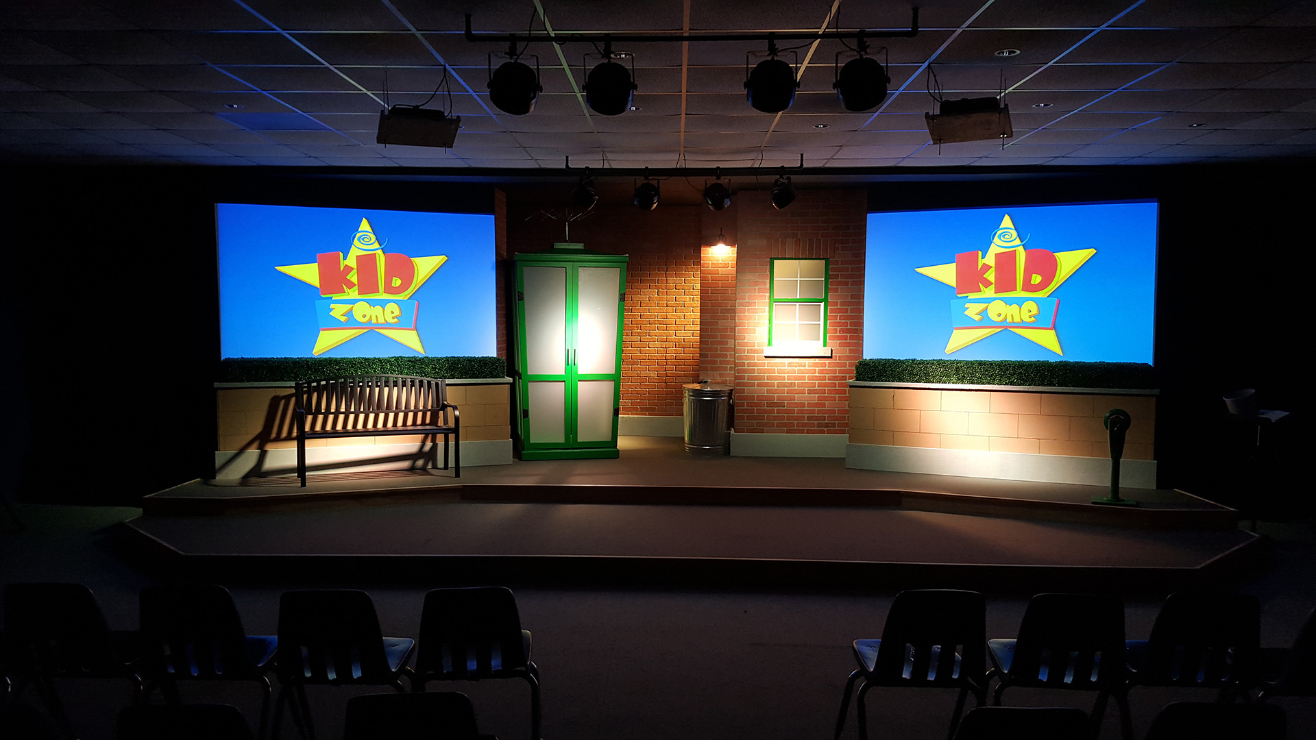 James Pitkin - Kidzone Stage Design
