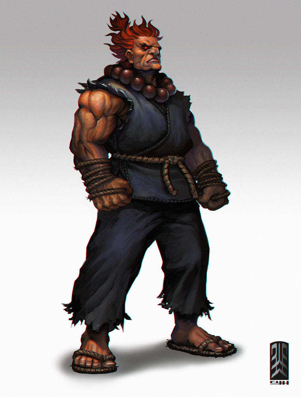 ArtStation - 豪鬼 | GOUKI