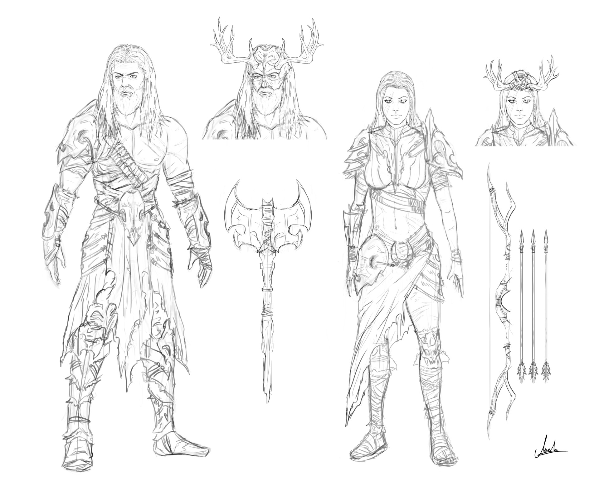 ArtStation - Barbarian Concept