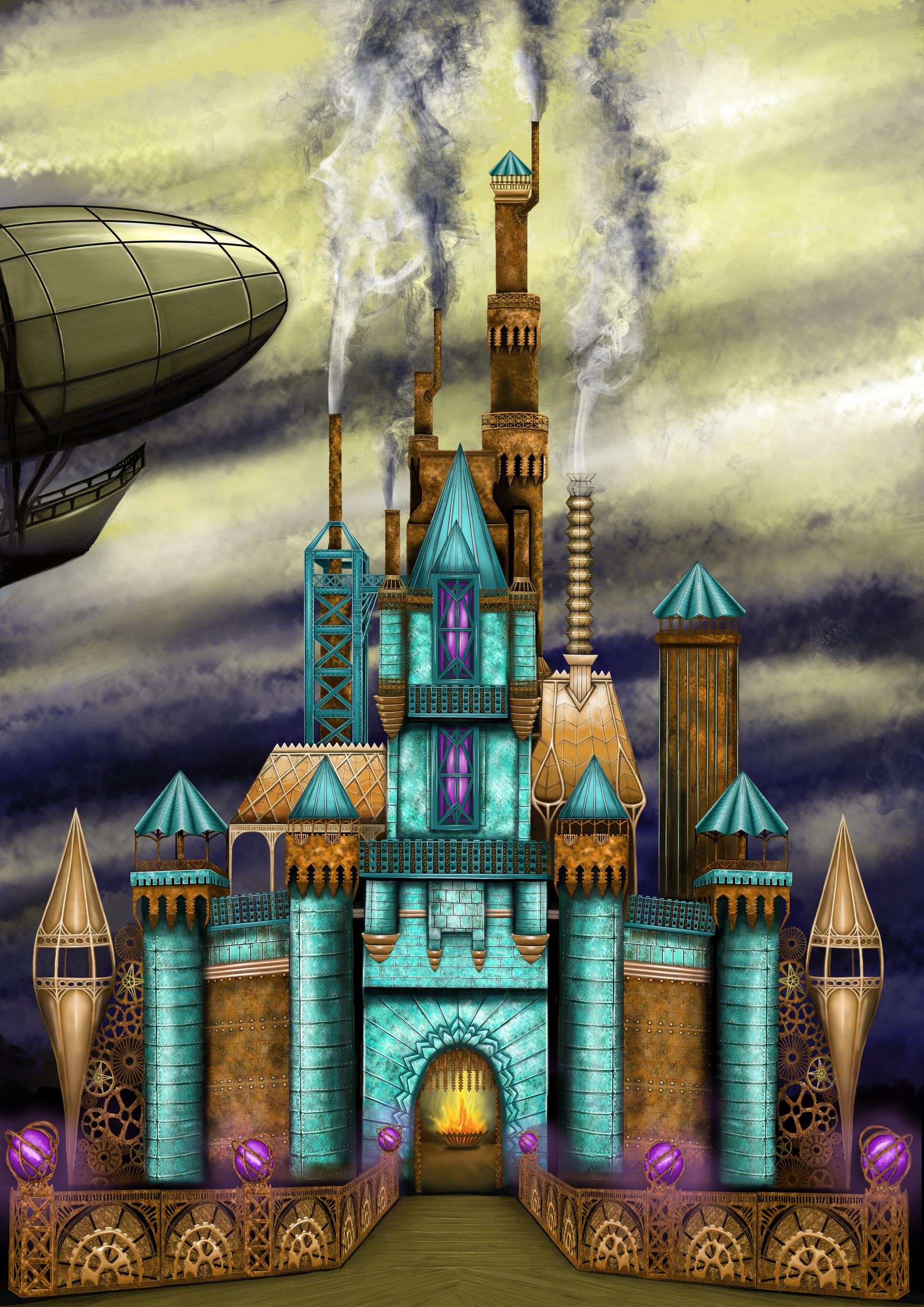 Steampunk Castle