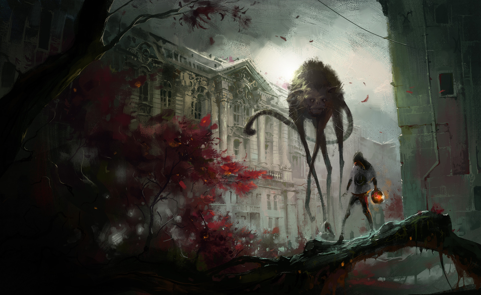 ArtStation - Creepy cat