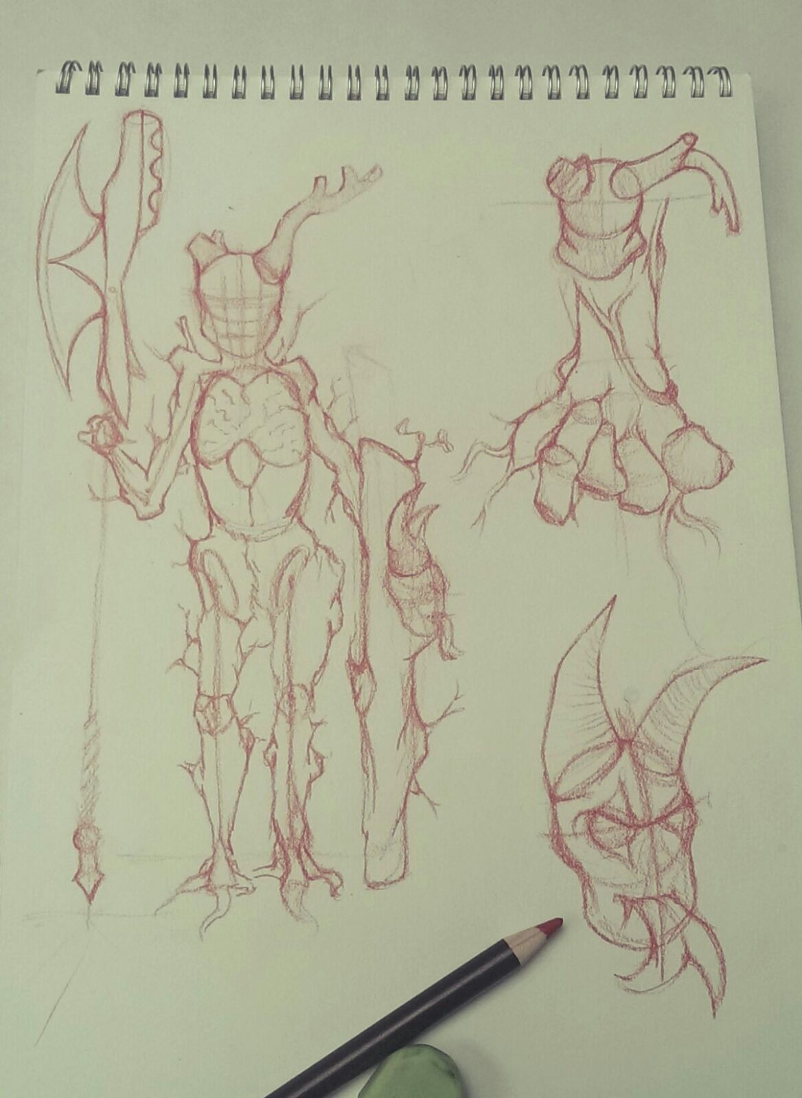 ArtStation - Character Concept - Tree Worrior