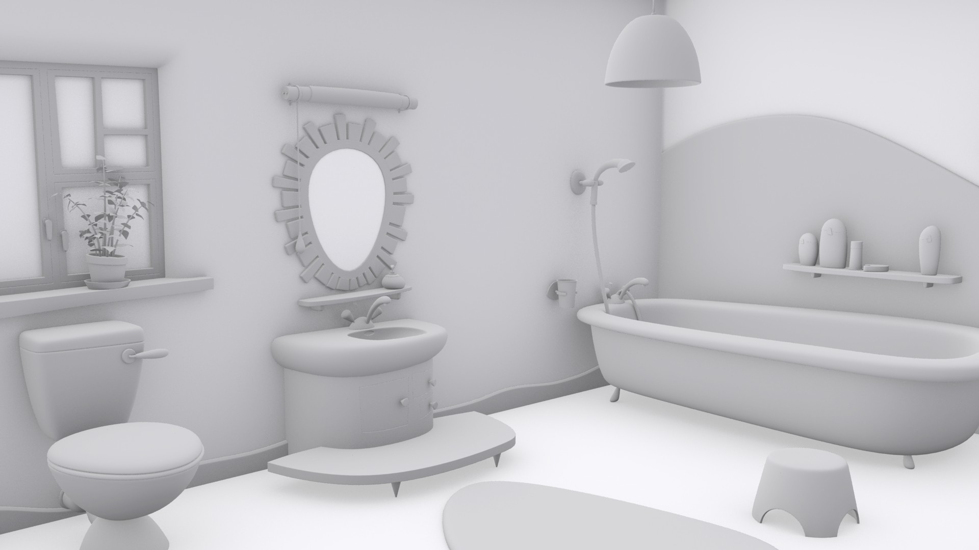 Dmitry Zolotukhin - Bing's Bathroom