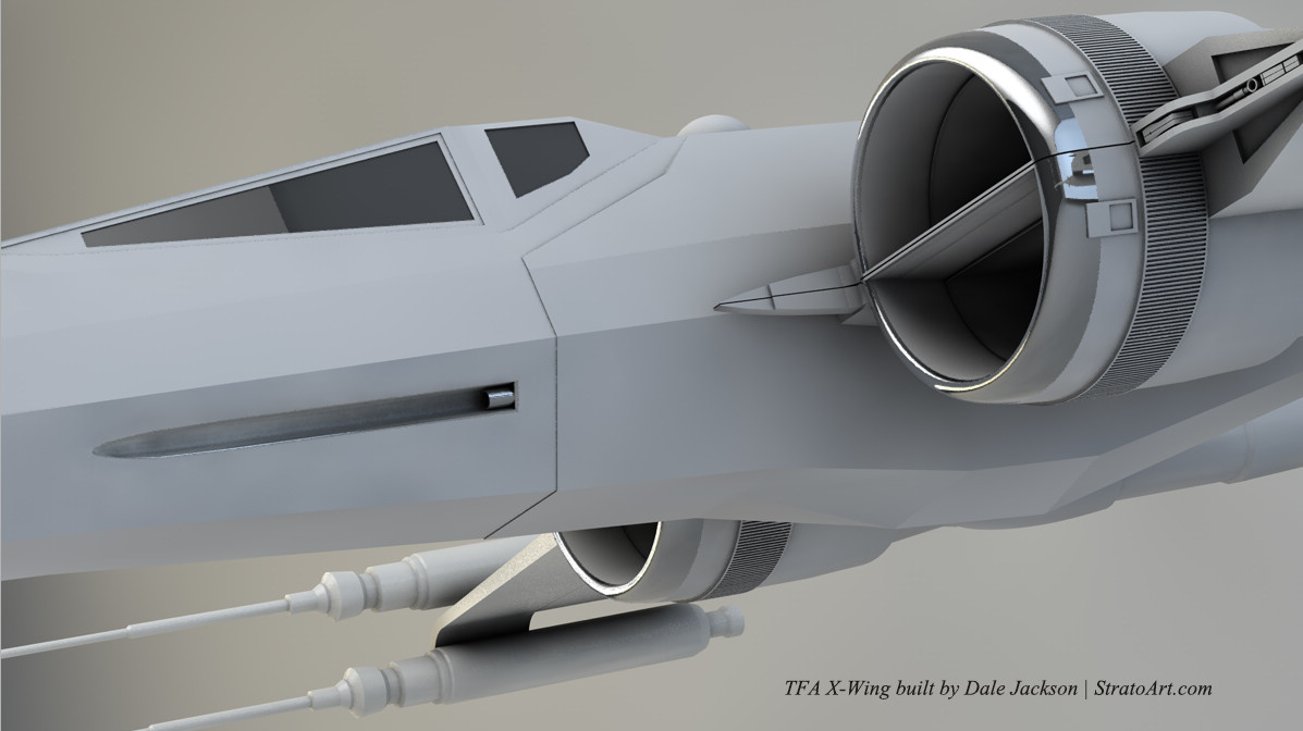 StratoArt - The Art of Dale Jackson - T-70 X-Wing - Star Wars The Force ...