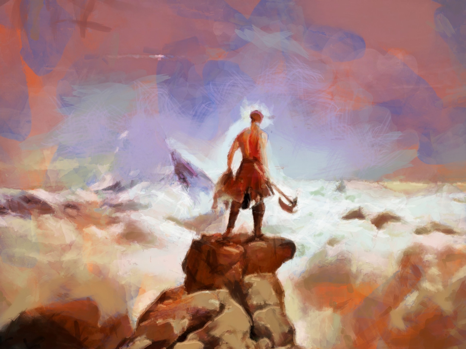 ArtStation - Wolf hunter