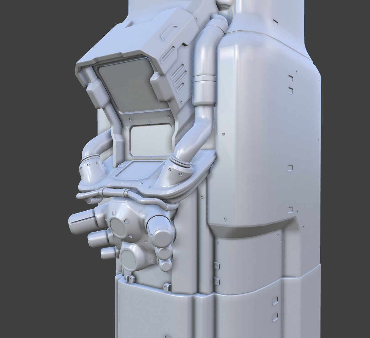 ArtStation - Doom Computer Terminal