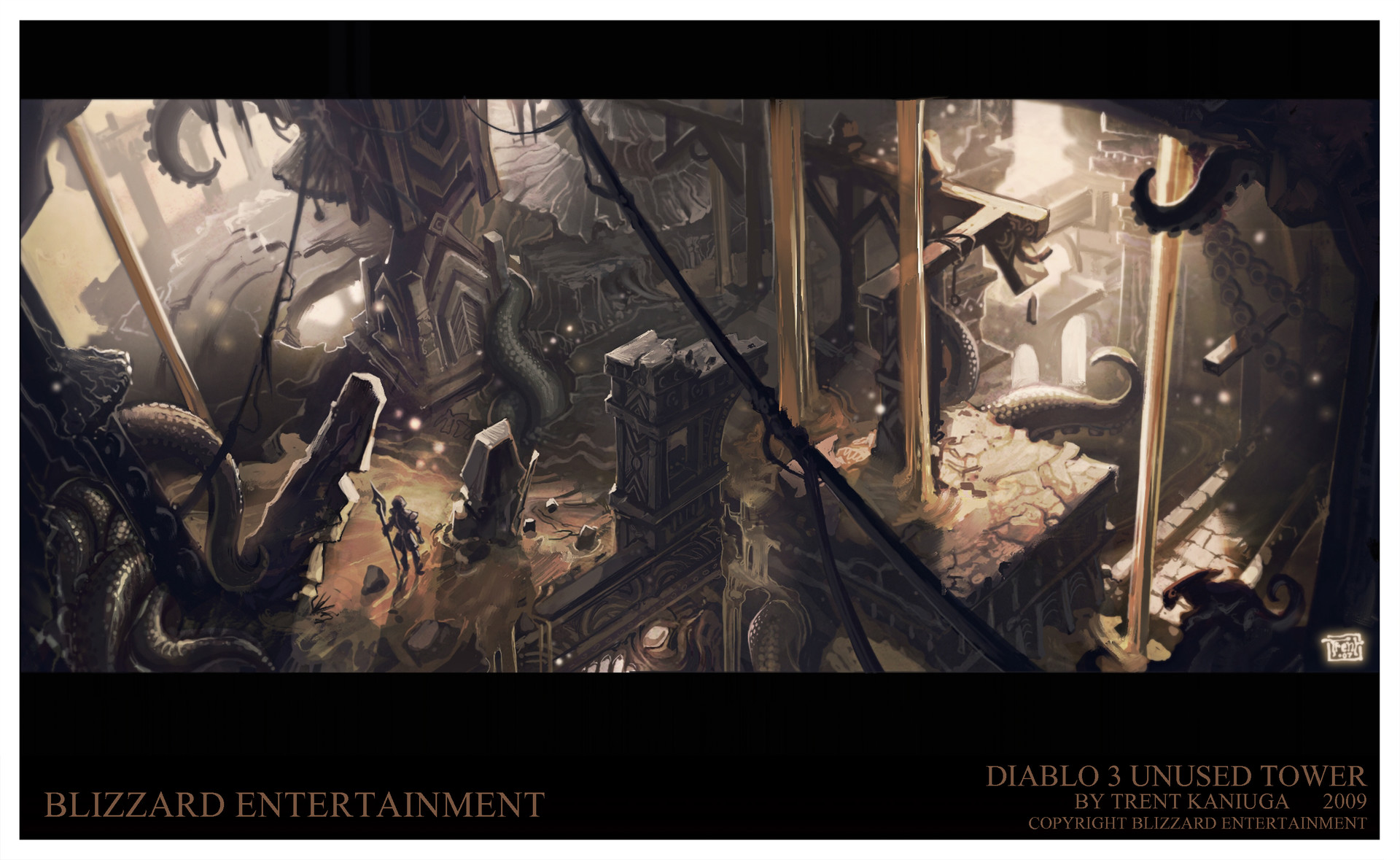 ArtStation - Diablo 3 Hell tower