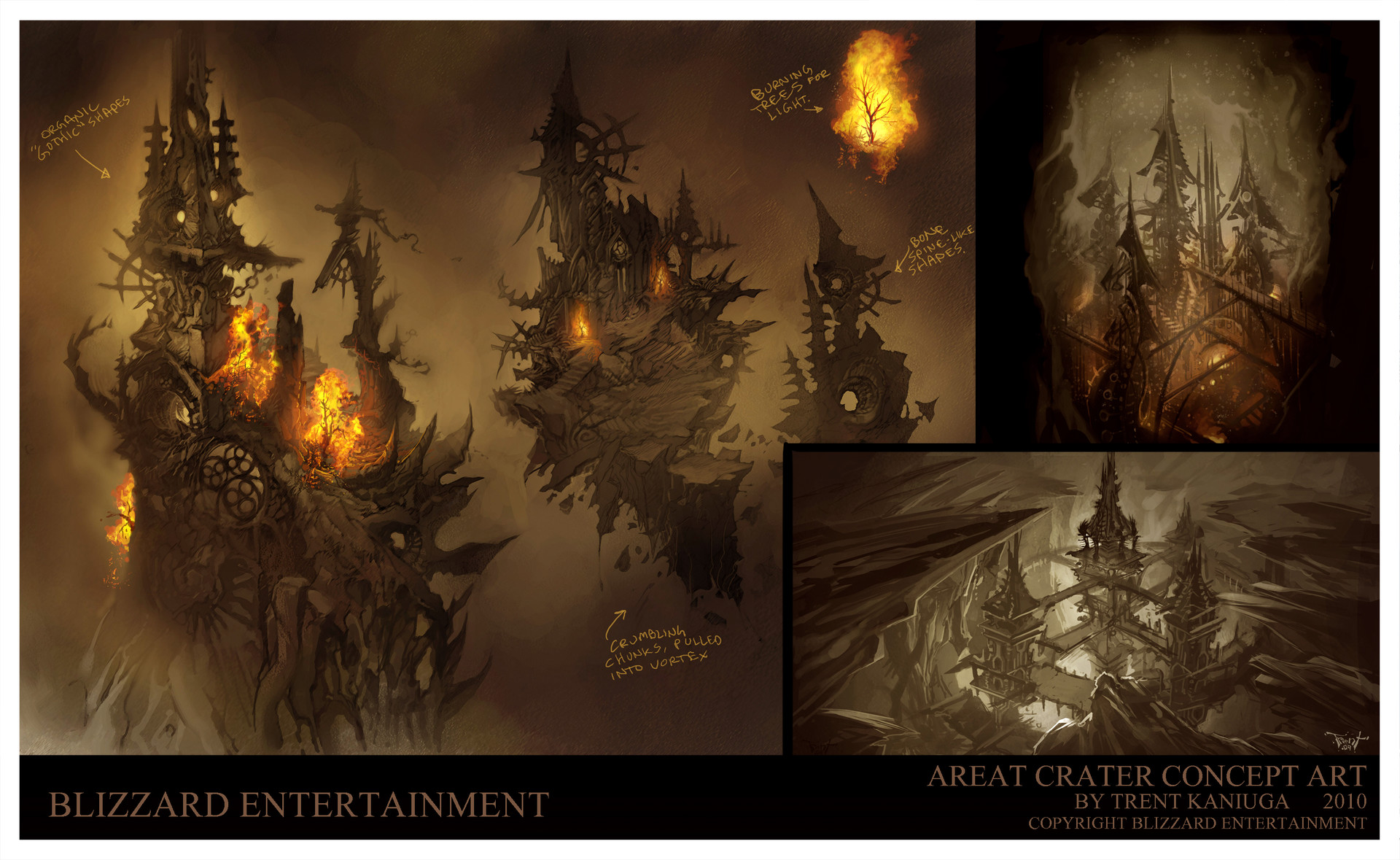 ArtStation - Diablo 3 areat crater