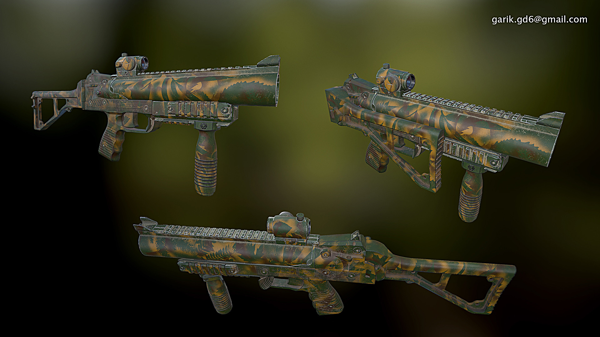 ArtStation - Brugger & Thomet GL-06