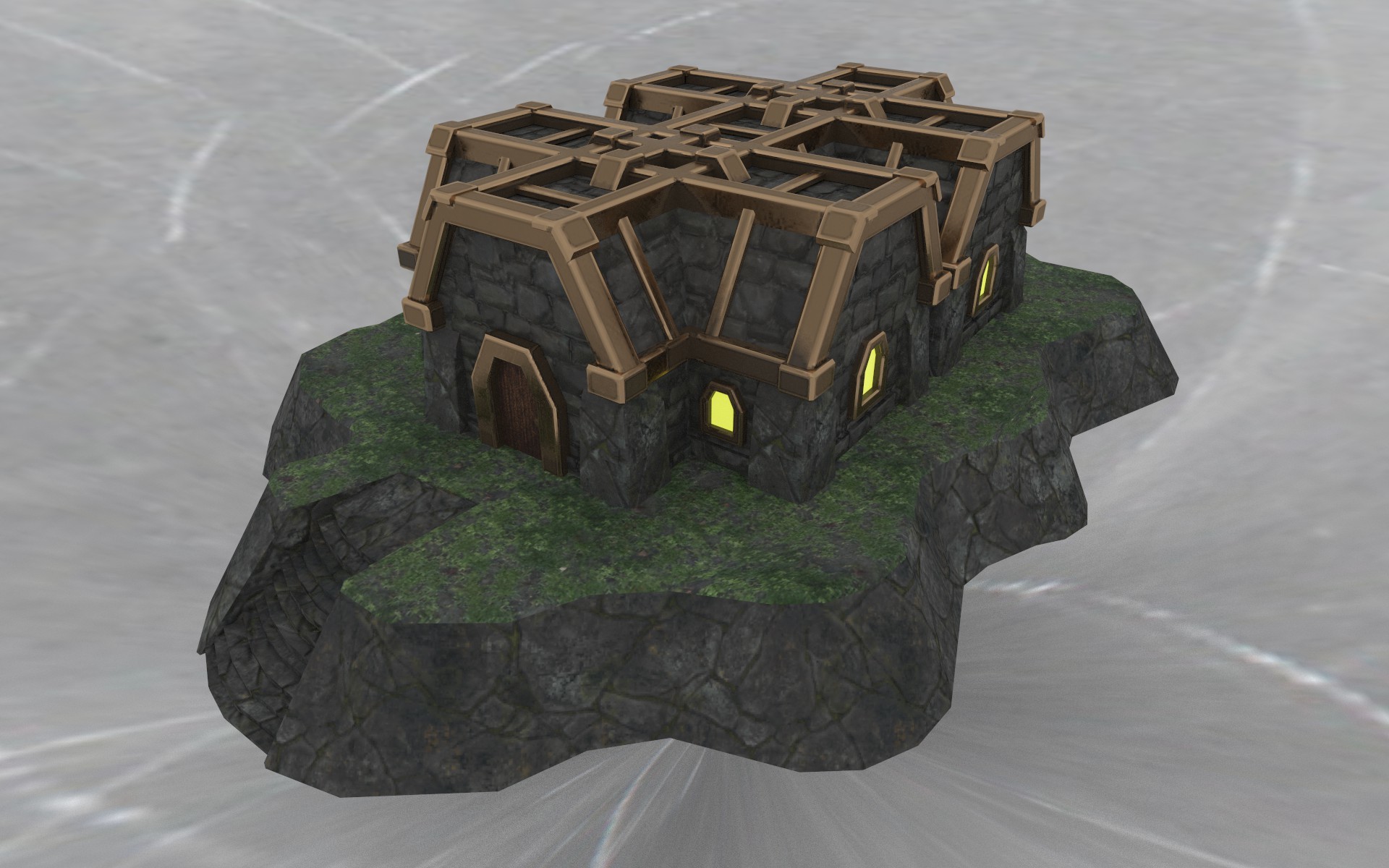 ArtStation - Large Dwarven House