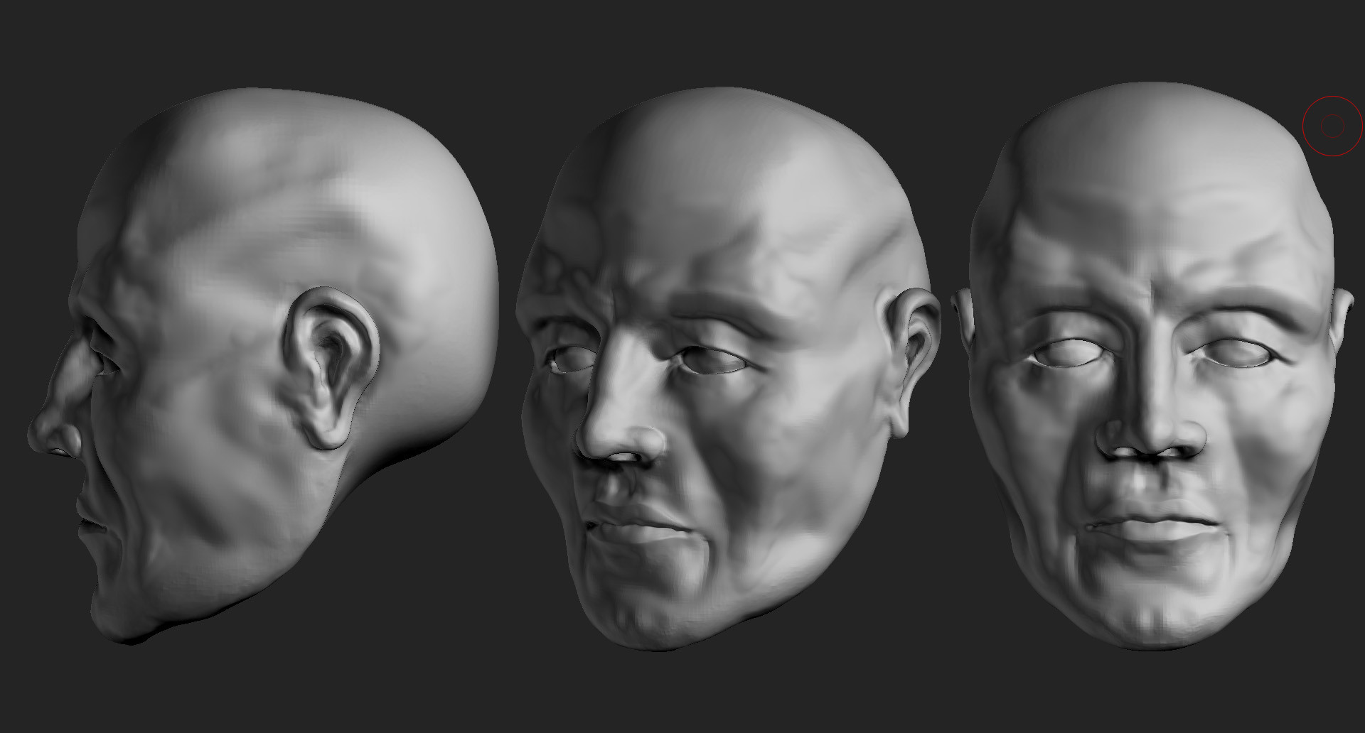 ArtStation - Silver Surfer Head Sculpt