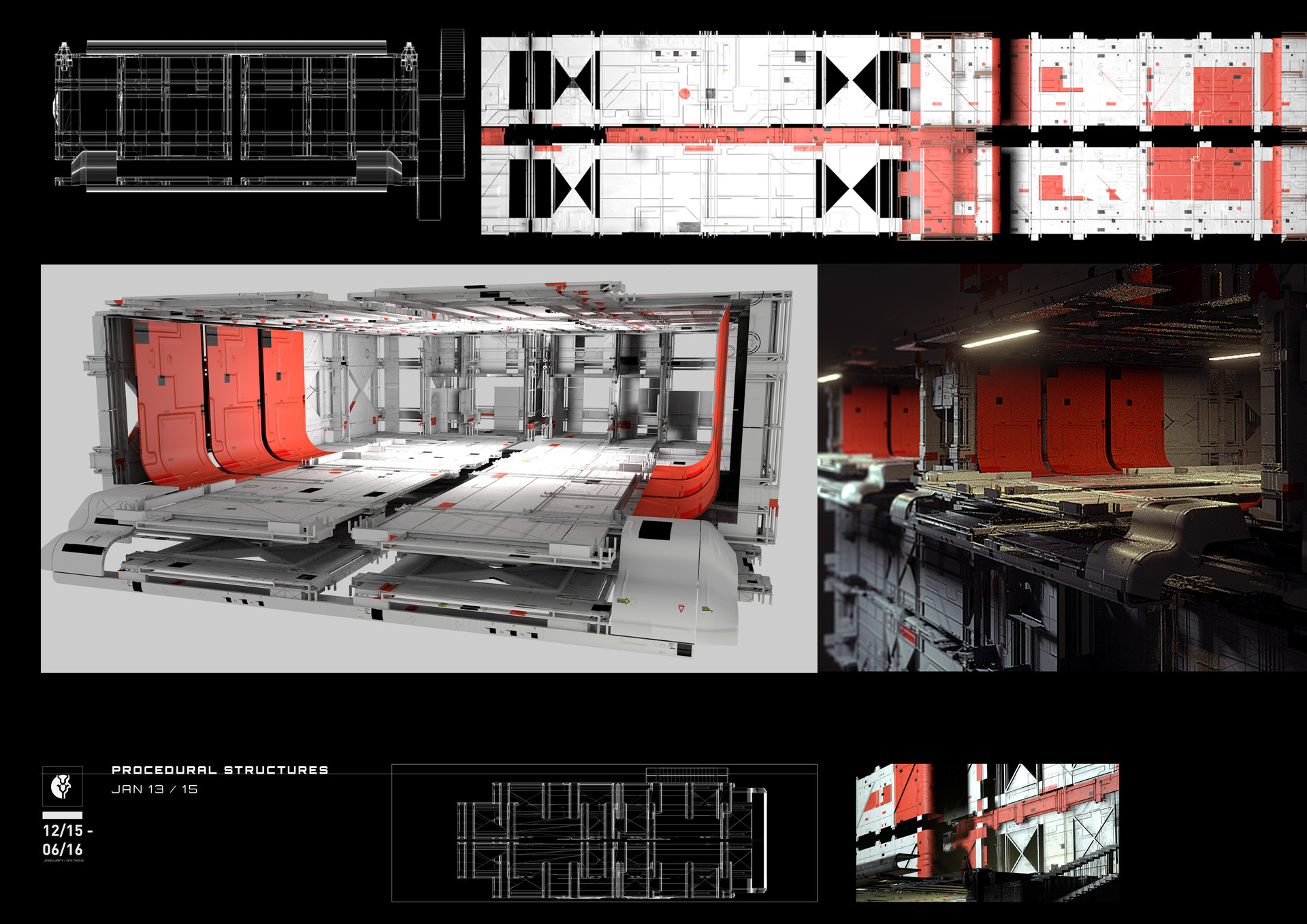 ArtStation - Procedural structures