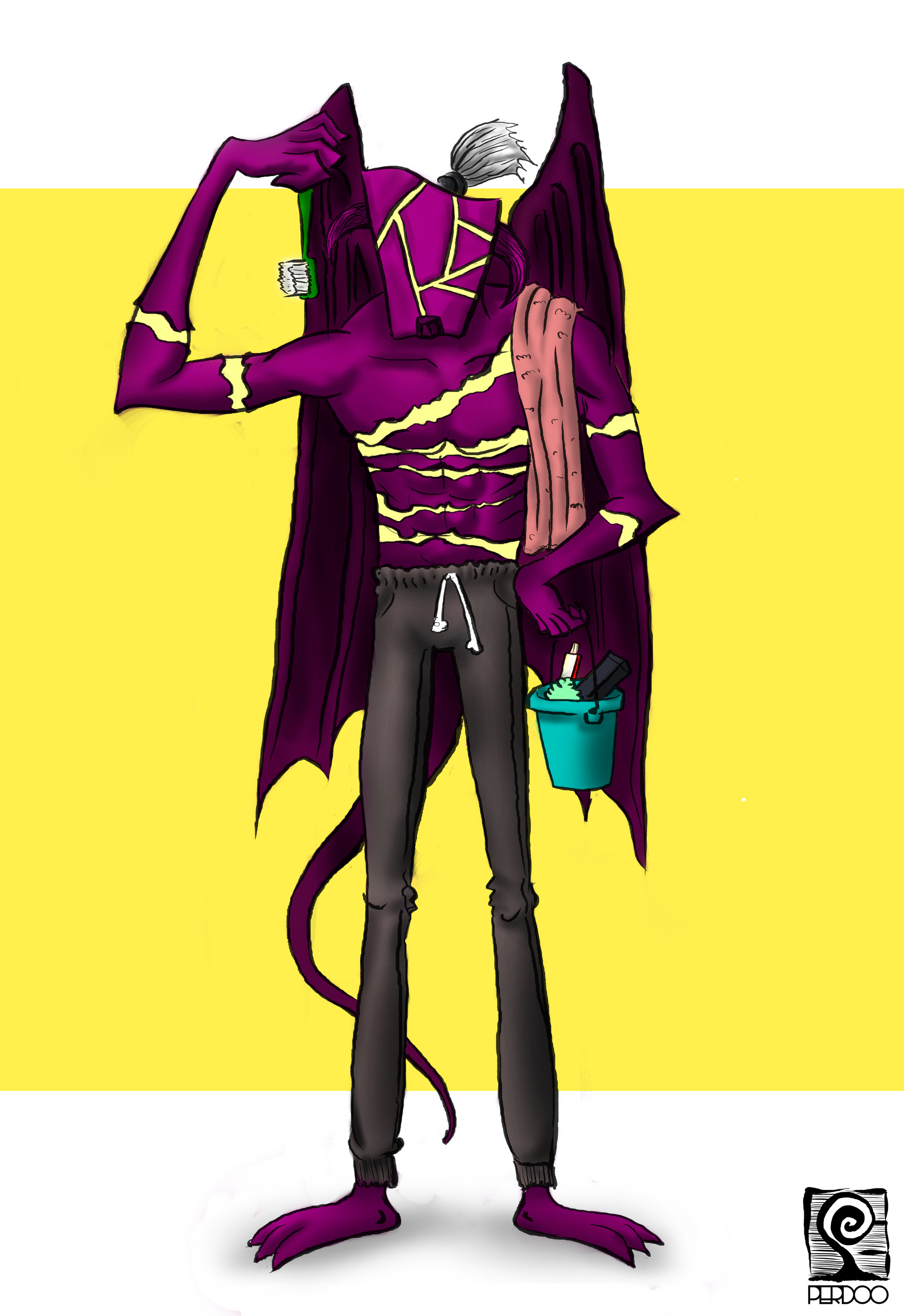 ArtStation - Purple Devil