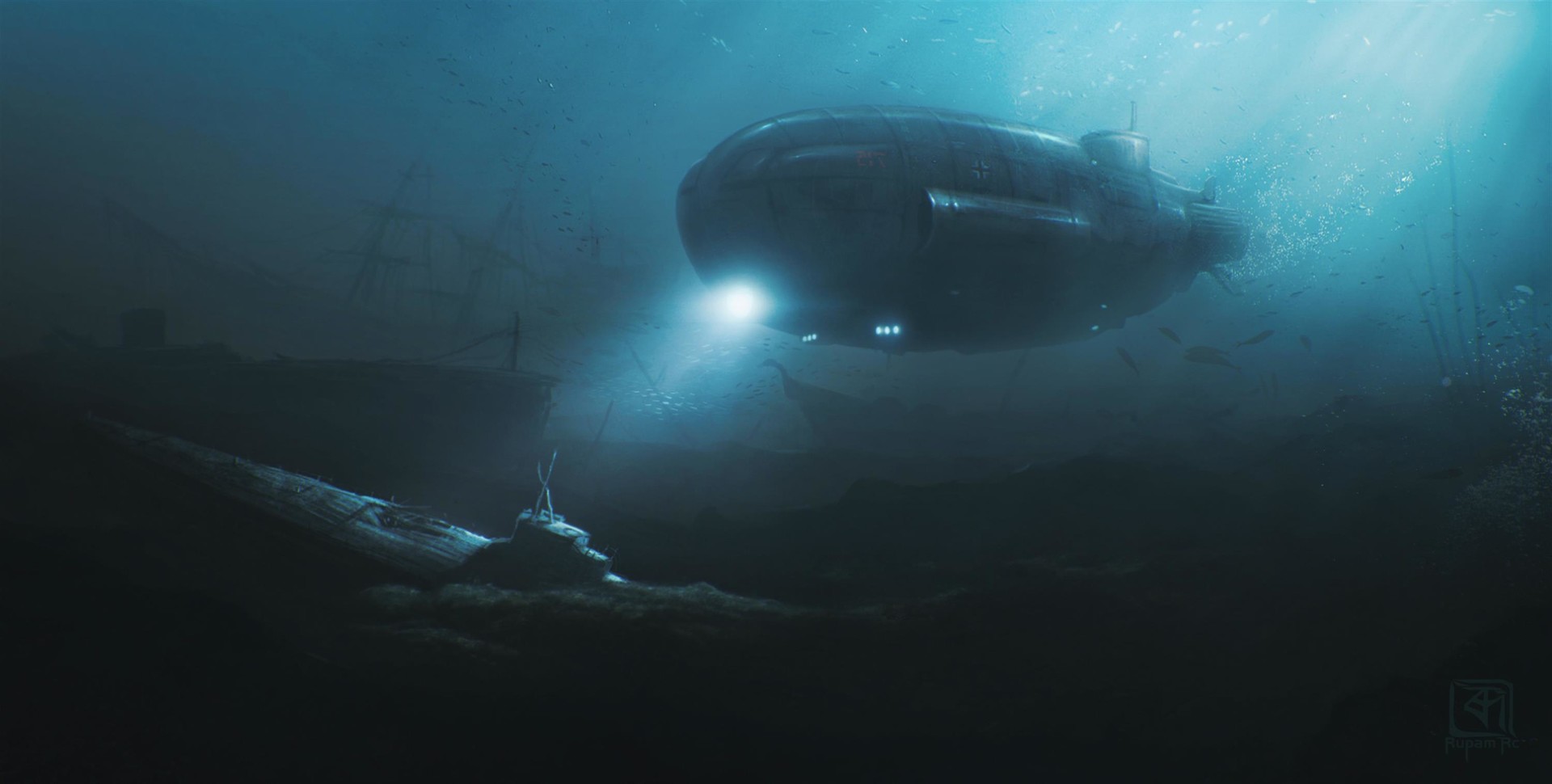 ArtStation - The U-boat
