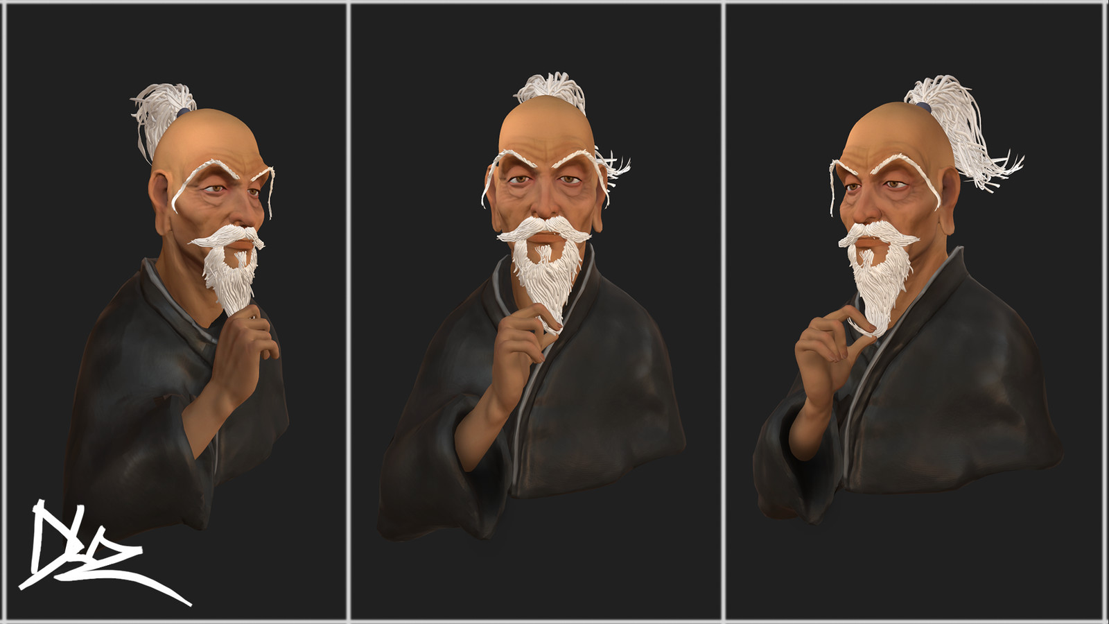 David Tromp - Hunter x Hunter Isaac Netero fanart