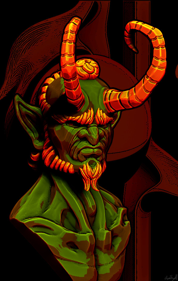 ArtStation - Demon Man