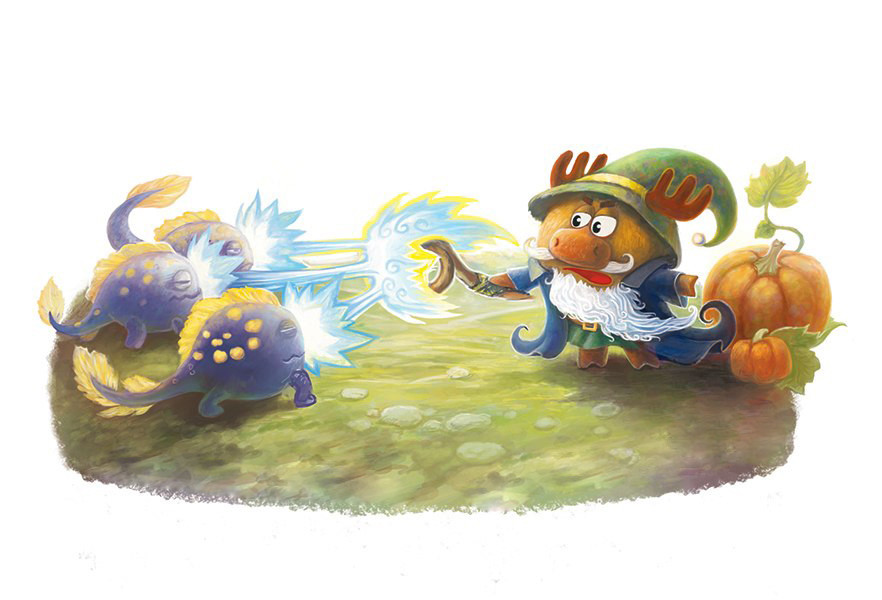 ArtStation - Работы для издательства "Умная Маша", Vladimir Shcherbakov