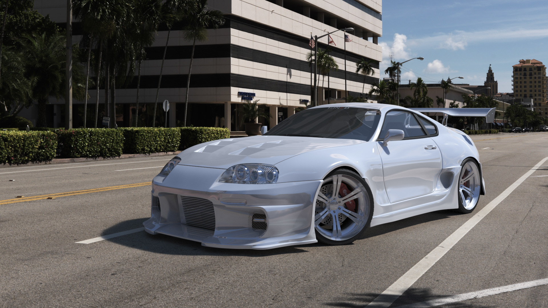 ArtStation - Toyota Supra